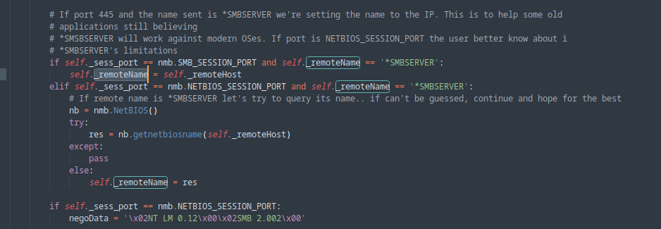 Programming with Impacket - Working with SMB