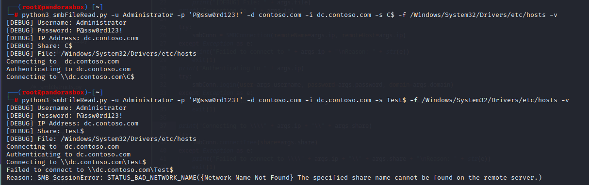 Programming with Impacket - Working with SMB